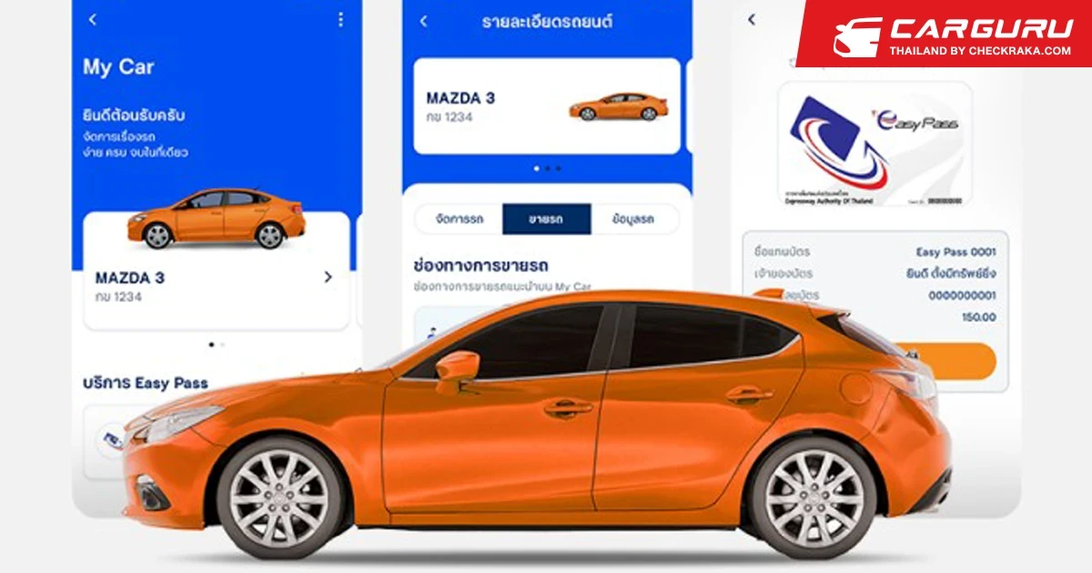 ทีเอ็มบีธนชาต ส่งฟีเจอร์ My Car ช่วยจัดการทุกเรื่องเกี่ยวกับรถได้ครบ จบ ในทัชเดียว ผ่านแอป ttb ...