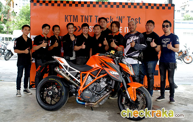 สิงห์นักบิดร่วม Test Ride บิ๊กไบค์พรีเมี่ยมแบรนด์ KTM คึกคัก กับกิจกรรม ...