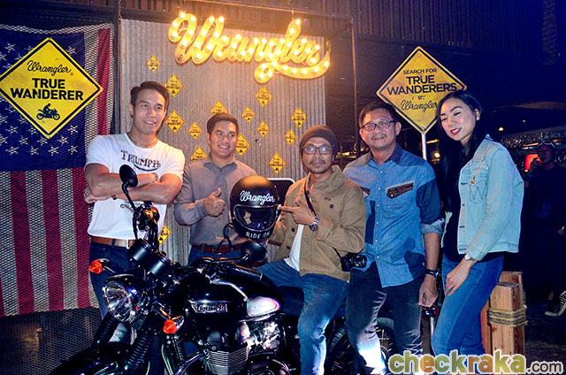 "แรงเลอร์" ร่วมกับ "บิ๊กไบค์ ไทรอัมพ์" จัดงานปาร์ตี้ "Wrangler True ...