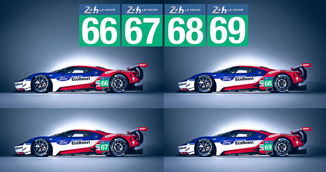 Ford GT ติดโผรถแข่งสนาม Le Mans ฉลองวาระครบรอบชัยชนะ 50 ปี | เช็คราคา.คอม