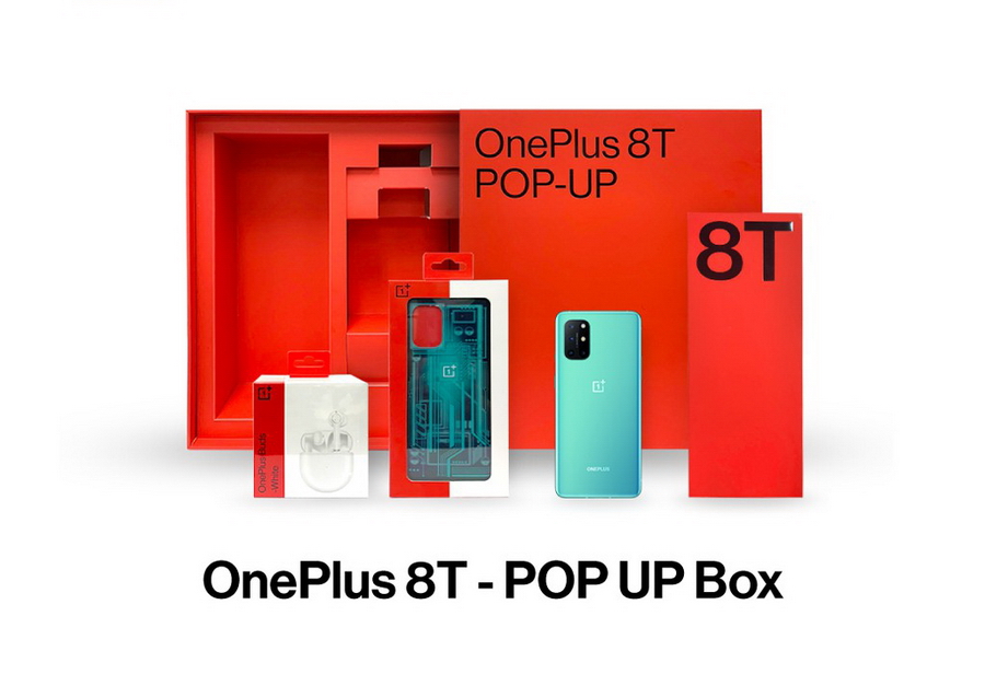 OnePlus 8T 5G Pop Up Box ลดราคาเหลือ 26,990 บาท พร้อมวางจำหน่าย OnePlus ...