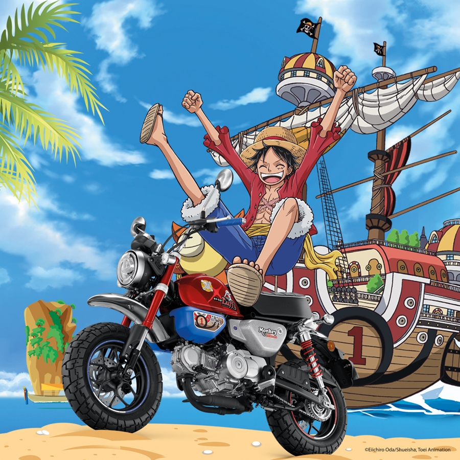 HONDA MONKEY x ONEPIECE LIMITED EDITION ถูกจองหมดแล้วทั้ง 300 คันภายใน ...