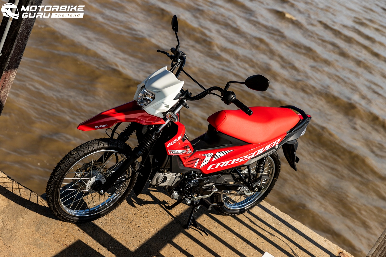 Suzuki Raider J Crossover ใหม่ ดูอัลสปอร์ตอันเดอร์โบน แปลกใหม่และท้าทาย ...