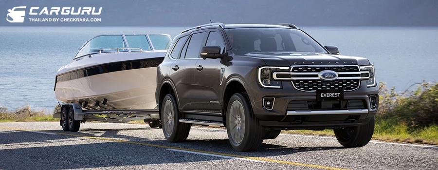 Ford เตรียมเปิดตัว Everest V6 3.0 Platinum ในไทยกับขุมพลัง 250 แรงม้า ...