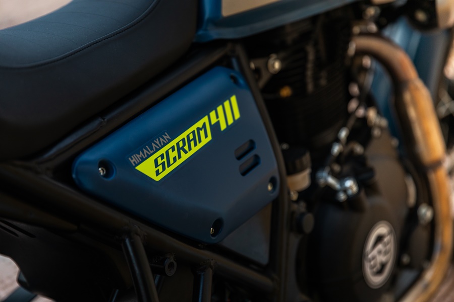 Royal Enfield เปิดตัว Scram 411 รถจักรยานยนต์เออร์เบิน สแกรมเบลอร์ รุ่น ...
