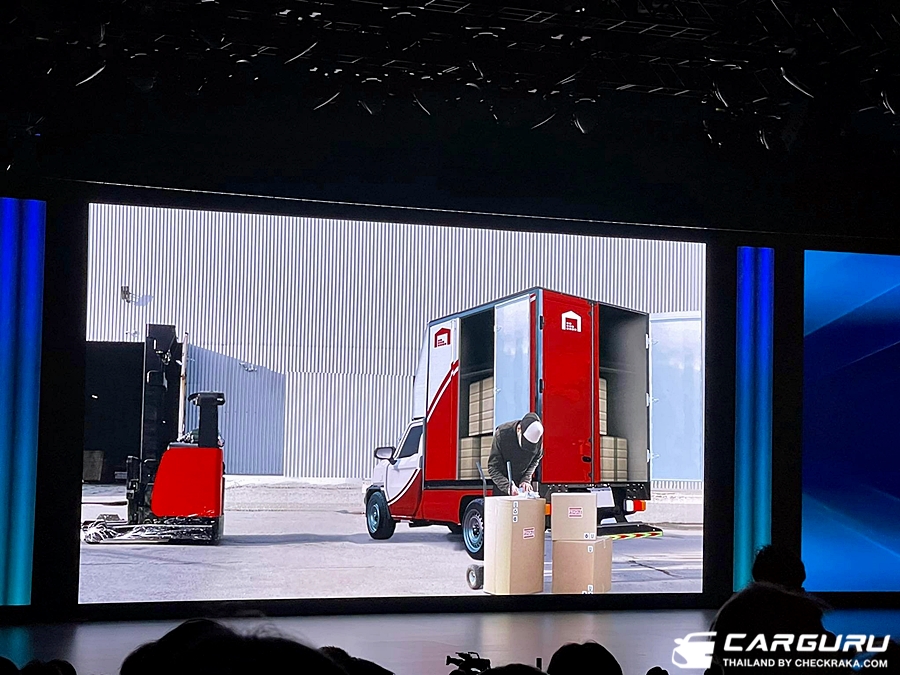 ญี่ปุ่นคิดได้ไงเนี่ย!..รถกระบะไฟฟ้าสร้างตัว "IMV-0 Concept" ตัวตึงด้าน ...