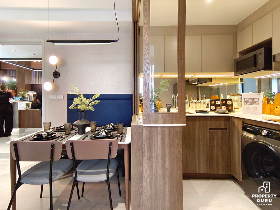 พาชมคอนโด "NUE CORE KHU KHOT STATION" คอนโดหน้ากว้างแต่งครบติดรถไฟฟ้าคู ...