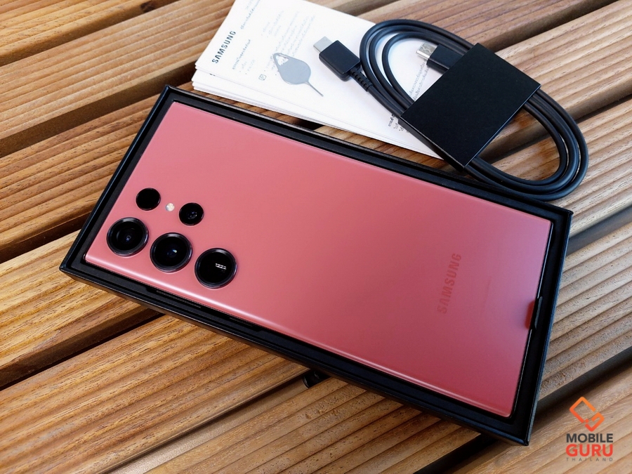 แกะกล่อง Samsung Galaxy S23 Ultra สีพิเศษ "RED" สีแดงร้อนแรงกว่าที่เคย ...