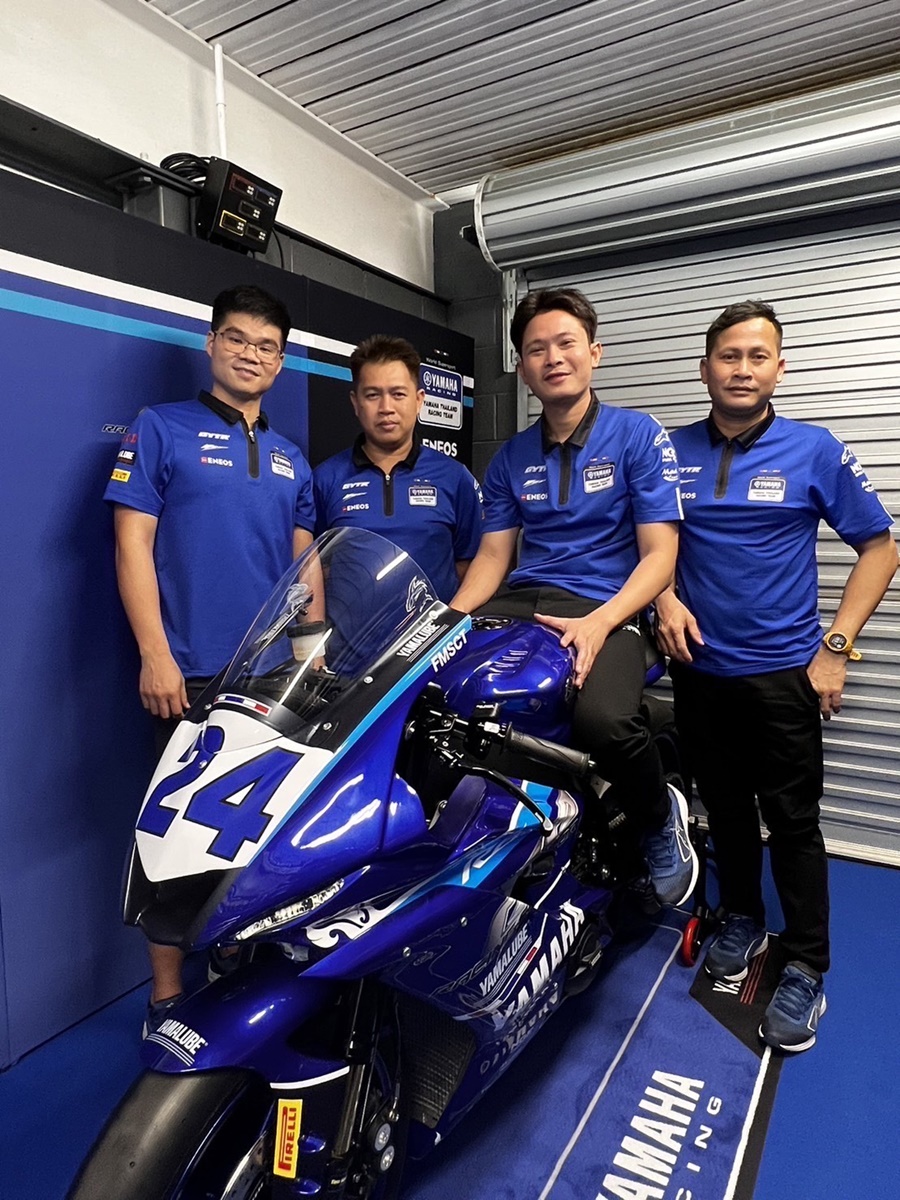 Yamaha Thailand Racing Team เตรียมลงทดสอบก่อนสู้ศึก เวิลด์ ซูเปอร์ ...