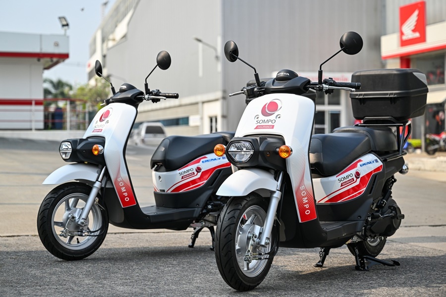 ไทยฮอนด้า ส่งมอบรถจักรยานยนต์ไฟฟ้า Honda BENLY e: 5 คัน ให้พันธมิตรใหม่ ...