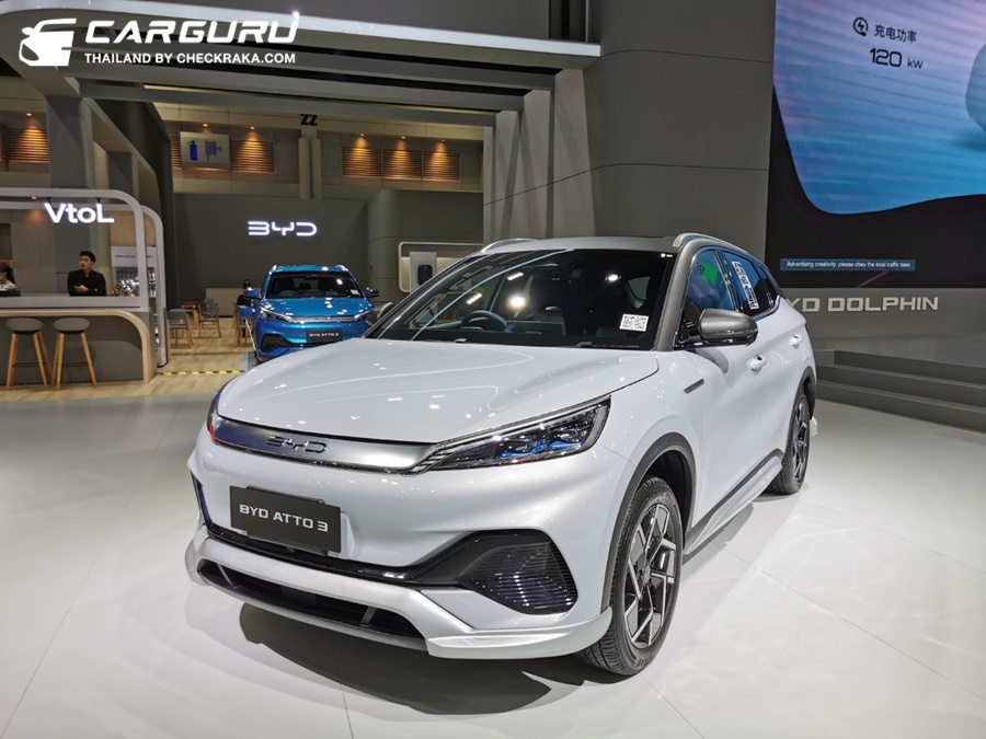 BYD แรงไม่หยุด! เปิดตัว DOLPHIN ในงานบางกอก อินเตอร์เนชั่นแนล มอเตอร์ ...