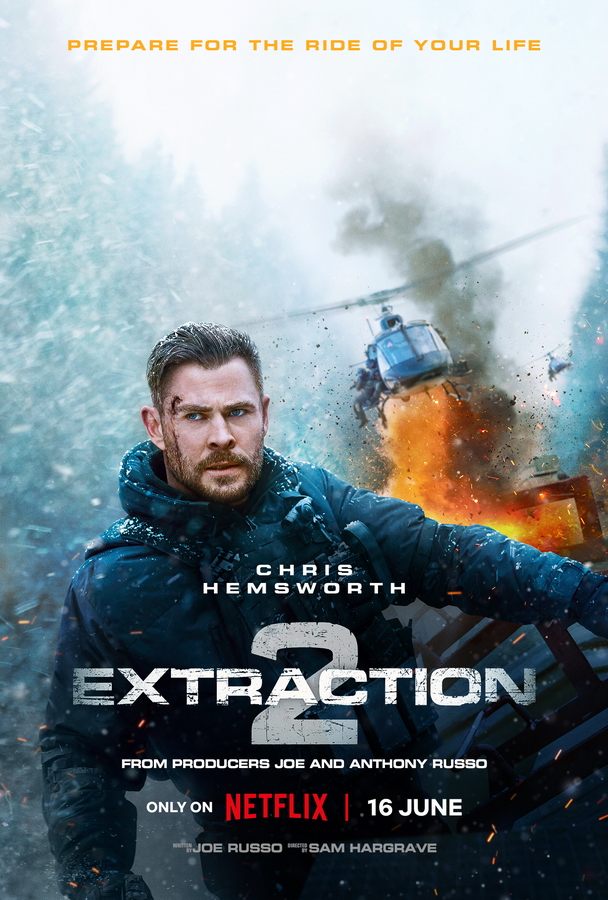 Netflix ปล่อยโปสเตอร์ EXTRACTION 2 (คนระห่ำภารกิจเดือด 2) และเตรียมเผย ...