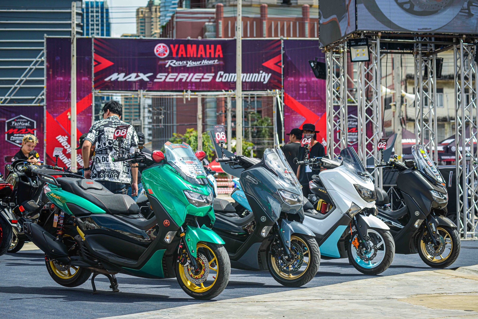 Yamaha จัด YAMAHA MAX Series Custom Battle 2023 งานประกวดรถแต่งชิง ...