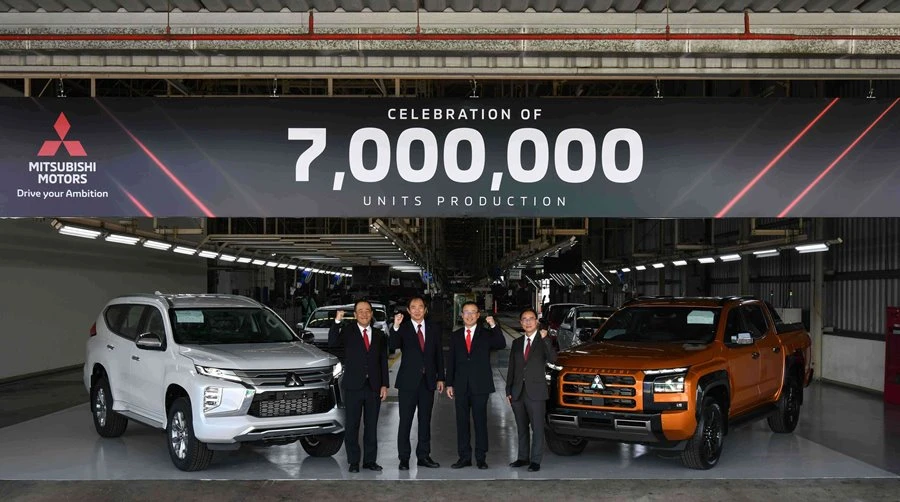 Mitsubishi ฉลองการผลิตรถยนต์ครบ 7 ล้านคัน ตอกย้ำความเป็นผู้นำด้าน ...