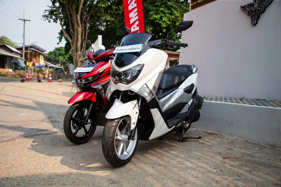 Yamaha มอบรถจักรยานยนต์จำนวน 4 คัน ให้กับ 4 โรงพยาบาลแห่งในจังหวัดตาก ...