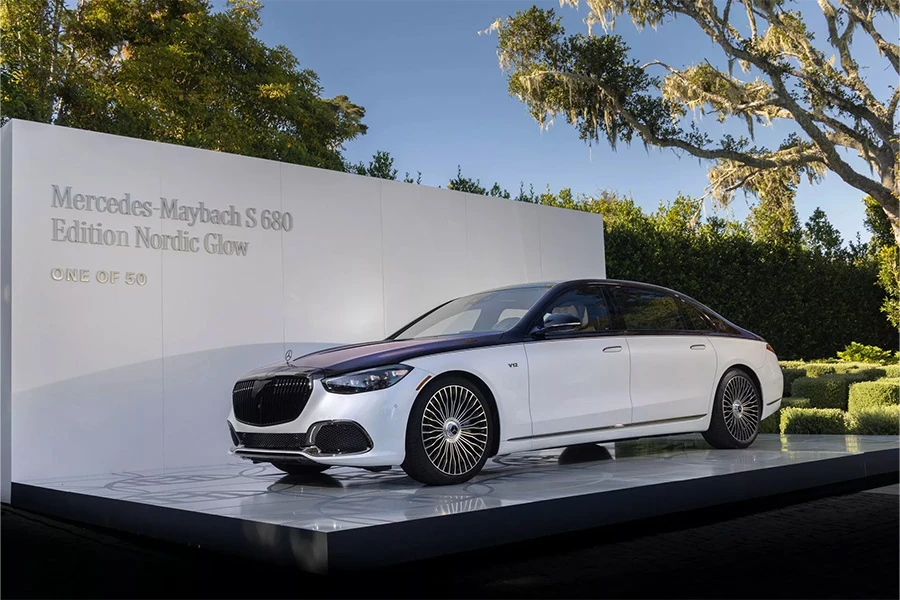 Mercedes-Maybach S680 Edition Nordic Glow รุ่นพิเศษเพียง 50 คัน เฉพาะ ...