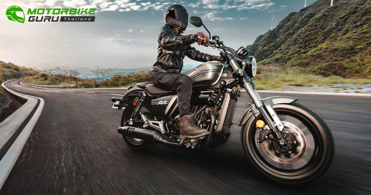 CYCLONE RA401 รถจักรยานยนต์ครุยเซอร์เปิดราคา 189,900 บาท โดย ZONGSHEN ยักษ์ใหญ่จากจีนพร้อมดันไทย ...