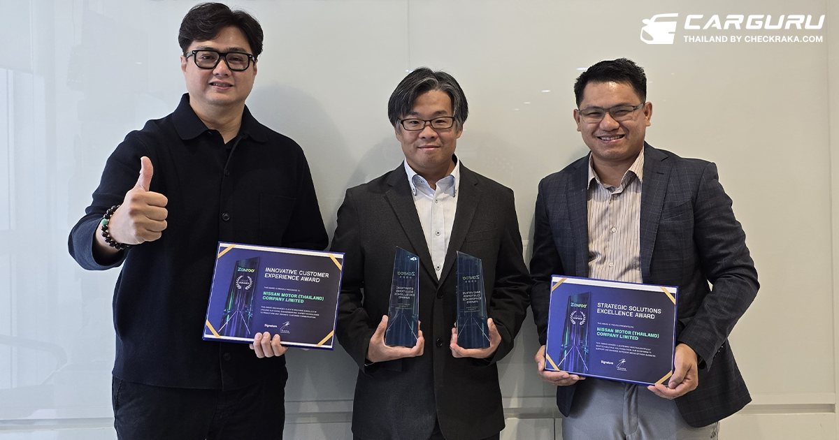 Nissan คว้า 2 รางวัล จากเวที Zanroo Awards 2025 ตอกย้ำความมุ่งมั่นในการ ...