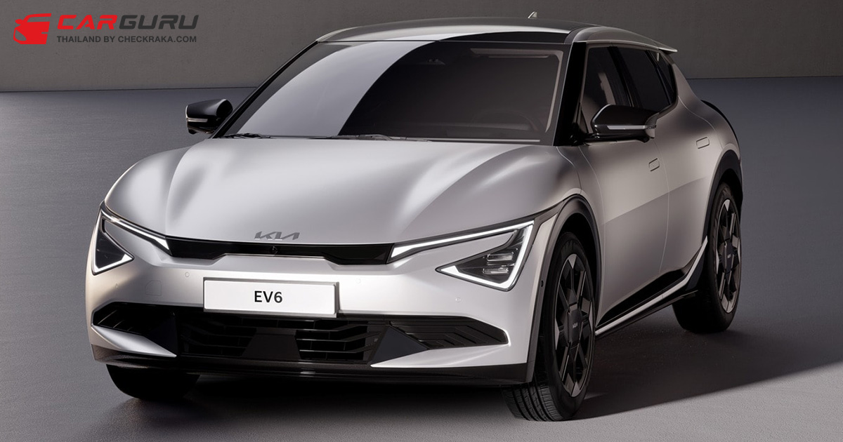 เผยโฉม 2025 Kia EV6 ไมเนอร์เชนจ์ แบตเตอรี่ใหญ่ขึ้น วิ่งไกล 494 กม. เริ่ม 1.48 ล้านบาท | เช็คราคา.คอม
