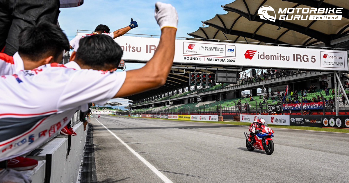 ทัพนักบิด ฮอนด้า เรซซิ่ง ไทยแลนด์ พร้อมรถแข่ง CBR Series สร้างผลงานยอดเยี่ยมในศึก เอเชีย โร้ด ...