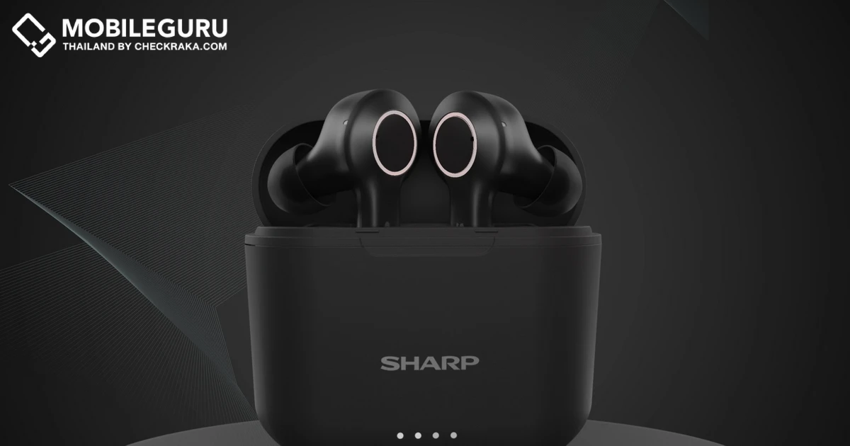 Sharp Wireless Earbuds รุ่น HP-TW30 หูฟังไร้สายดีไซน์สุดเท่! มาพร้อม ...