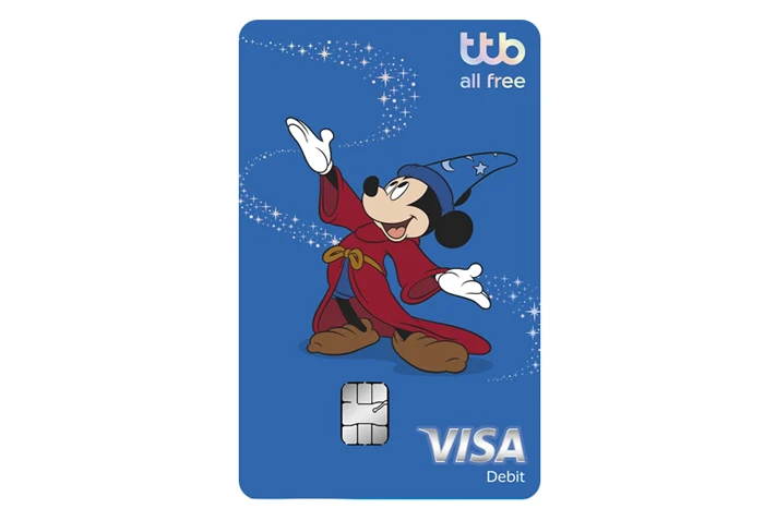 บัตรเดบิต ทีทีบี ออลล์ฟรี ดิสนีย์ (ttb all free Disney Debit Cards)-ธนาคารทหารไทยธนชาต (TTB ...