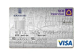 SCB SANSIRI PLATINUM dcondo CARD-ธนาคารไทยพาณิชย์ (SCB) ราคา รายได้ขั้น ...