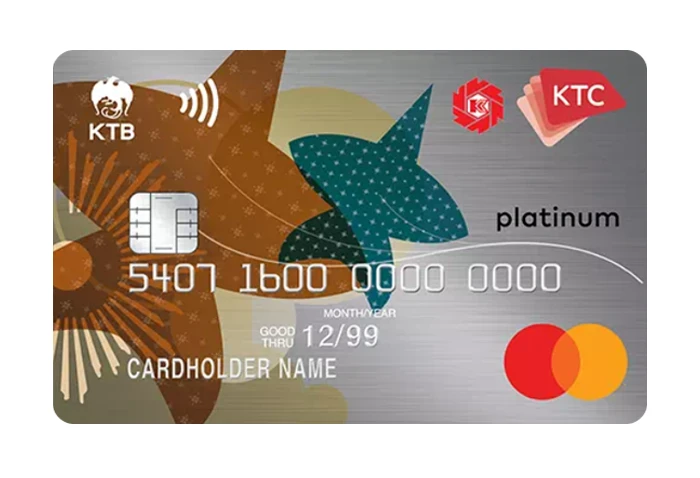 บัตรเครดิต KTC - Taweekit Supercenter Titanium MasterCard-บัตรกรุงไทย ...