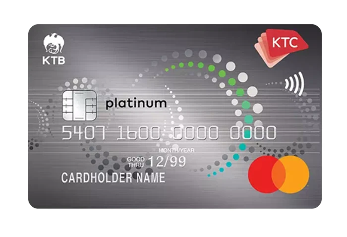 บัตรเครดิต KTC SENIOR PLATINUM MASTERCARD-บัตรกรุงไทย (KTC) ราคา รายได้ขั้นต่ำ : ตั้งแต่ 15,000 ...