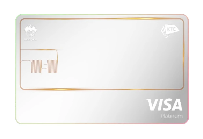 บัตรเครดิต KTC - KTC Digital Platinum Visa-บัตรกรุงไทย (KTC) ราคา รายได้ขั้นต่ำ : ตั้งแต่ 15,000 ...