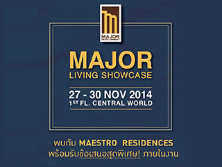 Major Development จัดงาน Major Living Showcase วันที่ 27 - 30 พ.ย. นี้ ...