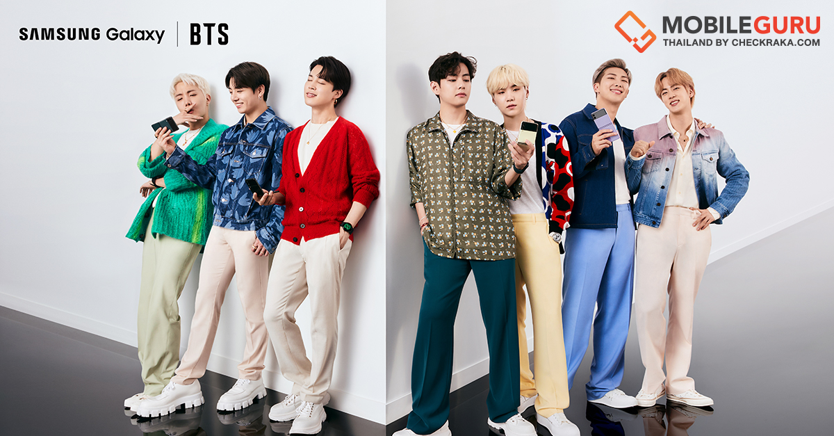 ส่องโฟโต้เซ็ตล่าสุดจาก BTS x Samsung Galaxy Z Fold3 | Flip3 5G บอกเลย ...