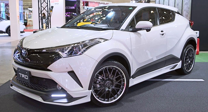 Toyota C-HR ใหม่ จัดเต็มกับชุดแต่ง TRD ในงาน Tokyo Auto Salon 2017 ...