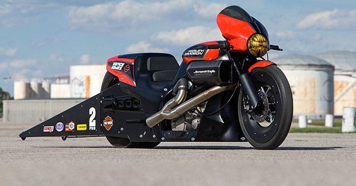 Harley-Davidson สลัดคราบคลาสสิกสู่ Drag racer สุดโหด | เช็คราคา.คอม